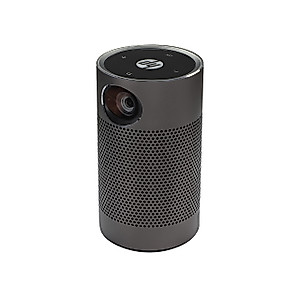 HP Mobile Projector | Portable for Home & Office | LED Home Theater & Bluetooth Speaker for Phone or Tablet | 80” Display w/ Auto Focus | Wireless HDMI, USB, Wi-Fi for Roku, Chromecast, or Firestick