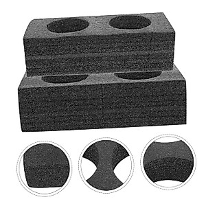 SWOOMEY 2Pcs Drink Cup Holder Drinks Coffee Mug Coffee Tray Beverages Cup Holder Tray Drink Holder for Delivery Takeout Cup Holders Drink Carrier Cup Tray Accessories Milk Tea Pearl Cotton