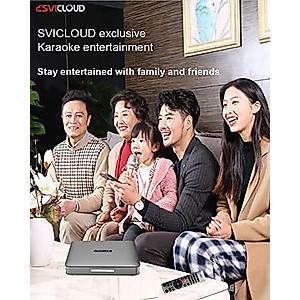 SVICLOUD 8P Android Mini Box 2022 4+64GB Smart AI Voice Remote Ultra HD 2.4/5.8G WiFi Chinese TV Certified Overseas Version