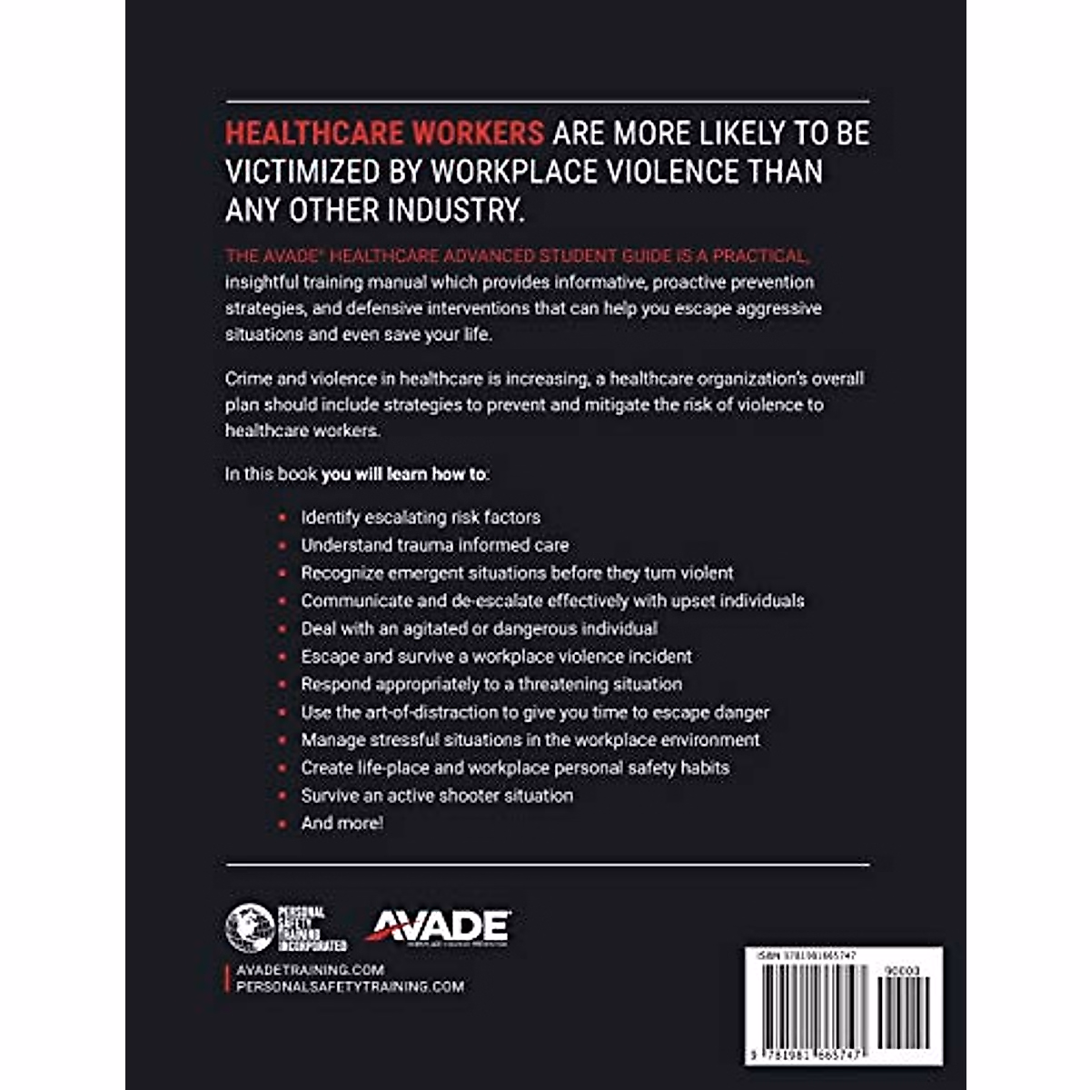 AVADE Healthcare Advanced Student Guide