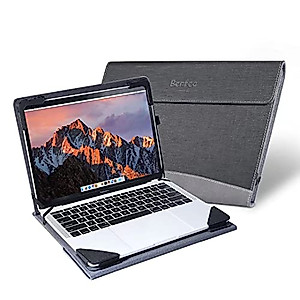 Berfea Business Protective Case Cover Compatible with Dell Inspiron 14 7435/7430/ 7420/7425/ 5430/5425 14 inch Laptop Sleeve Computer PC Hard Shell