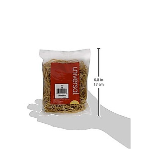 Universal 00419 19-Size Rubber Bands (335 Per Pack), Beige