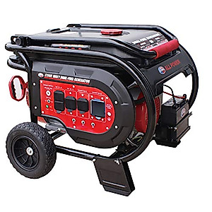 All Power G10000EGL - 10,000 Watt Starting Power Generator Dual Fuel JD Engine Electric Start Portable Generator Relaunched Style