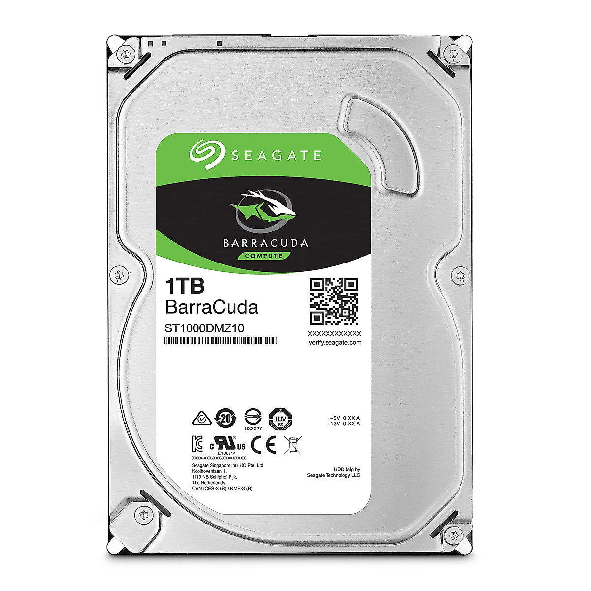 Seagate 1TB Barracuda 2.5" Hard Drive ST1000LM049 (SATA 6Gb/s/128MB/7200 RPM)