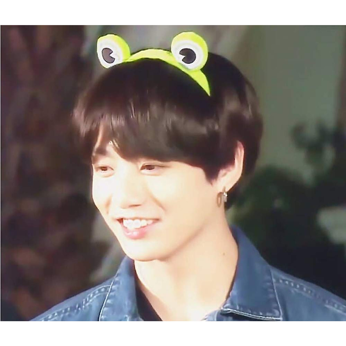 Theamensa Cute Headband, Frog Hair Band Costume Headband Head Wrap Hair Accessories for Women, Adults, Men