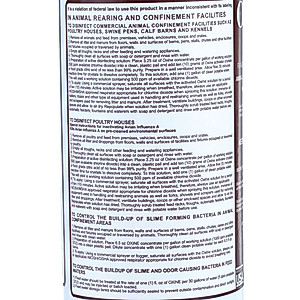 DegLasers Dabria Bio-Cide International 005AS01-1 Oxine AhFF