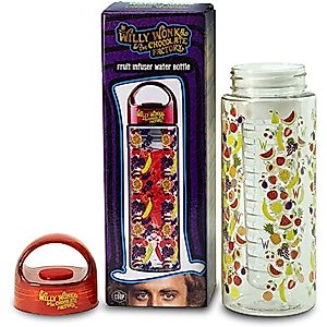 Willy Wonka Fruit Infuser Water Bottle - Not Machine Specific
