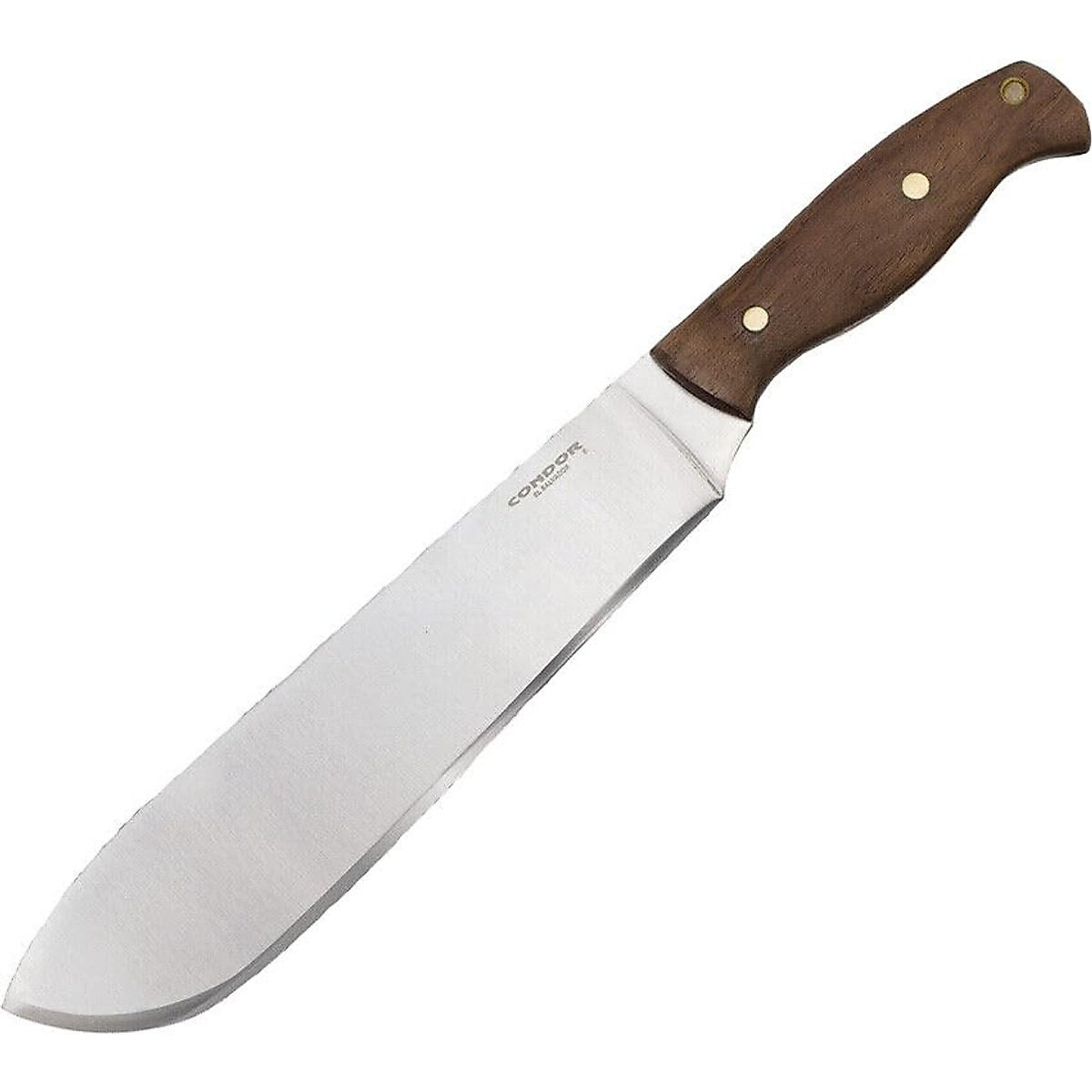 PIÑATAS OLE Knives Ironpath Bolo Stainless Fixed Brown Wood Handle Machete 392898HC 7417000557718