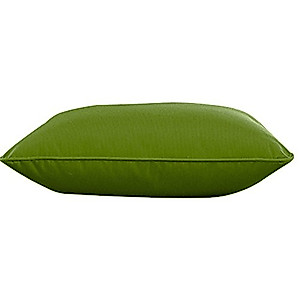 QILLOWAY Outdoor/Indoor Deep Seat Cushions for Patio Furniture, All WeatherLawn Chair Cushion 24 x 24 inch 1 Set(Green)