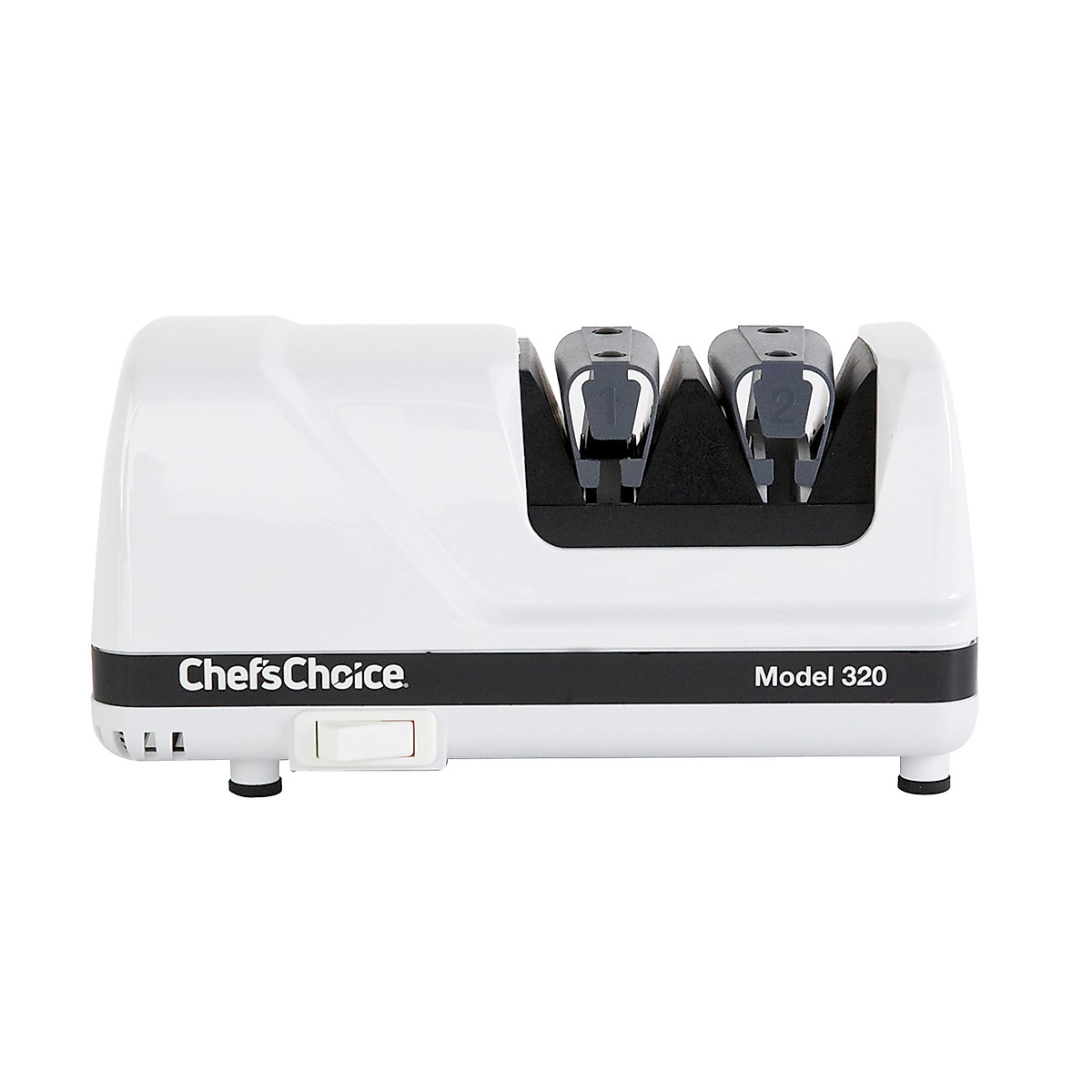 Chef'sChoice FlexHone/Strop Professional Electric-Knife Sharpener, 2-Stage, White