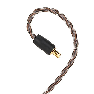 BesCable Earphone 3.5mm Cable Replacement Silver Plated OFC PVC Wire Upgrade Replacement MMCX Connection Detachable Cable Compatible for ATH E50 E70 LS300 CKS1100 A2DC Connector Headphones