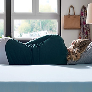 Sealy TrueForm 3" Memory Foam Mattress Topper, Full, Blue