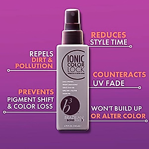 B3 Brazilian Bondbuilder Color Care Shampoo & Conditioner with Color Lock,28.75 fl oz.(3 Count)