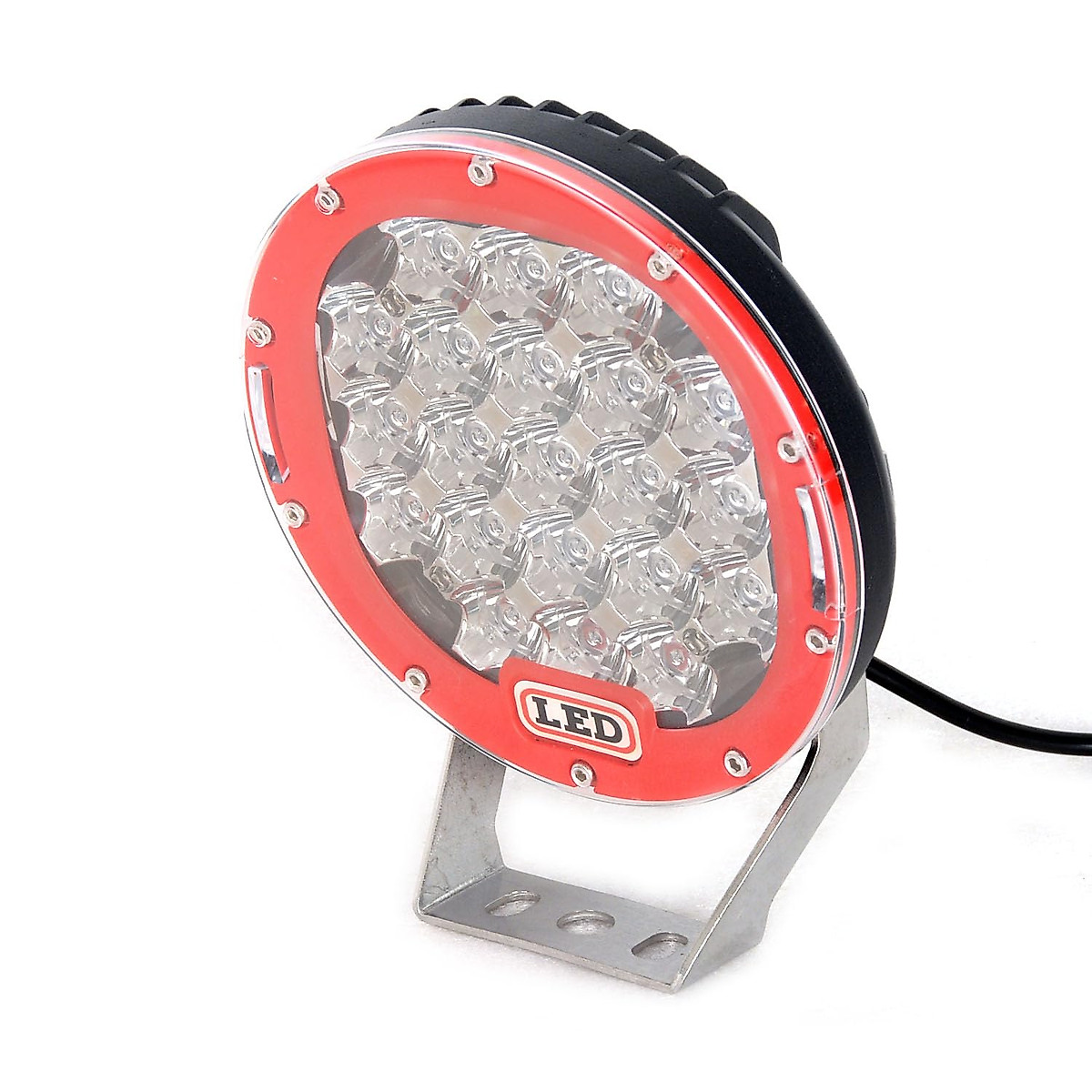 JIUHUAN 6 Inch 25W Led Work Light Handheld Search Light Rechargeable for Fishing Exploring Camping Reparing ATV 4x4 Truck Boat Lighting