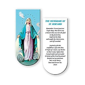The Memorare of St. Bernard 3" Magnetic Bookmark, 10-Count Value Pack