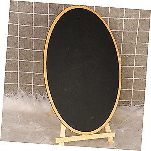 Ciieeo 2pcs Blackboard Crafts Easel for Table Easel for Small Message Board Sign Chalk Board Sign Mini Tablet Blackboard for Small Desktop Tablet Display Blackboard Platen