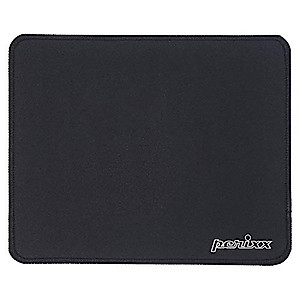 Perixx DX-1000XL Waterproof Gaming Mouse Pad with Stitched Edge - Non-Slip Rubber Base Design for Laptop or Desktop Computer - XL Size 15.75 x 12.6 x 0.12 Inches, black