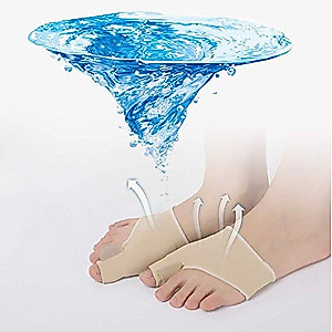 Bunion Foot Sleeve, Bunion Socks Corrector Relief Sleeve with Gel Bunion Pad Cushion for Hallux Valgus, Big Toe Joint Pain Relief for Day and Night Use
