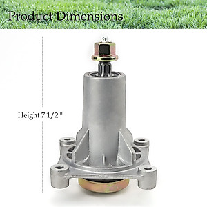 prime&swift 587819701 Spindle Assembly fit for Husqvarna fit for Craftsman 917289912 917288320 917253701 187292 192870 532187281 532187292 567253301 587125401 fit for AYP 42",46",48",54" Deck