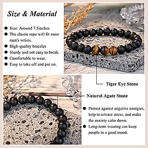 UPROMI 30th Birthday Gifts for Him, 30th Birthday Decorations for Him, 30 Year Old Birthday Gifts for Men, Happy Birthday Bracelet Best Gifts for 30 Year Old Man Him Boyfriend Son Brother