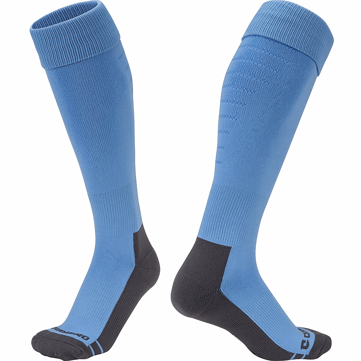 Champro Men's Standard Player Soccer Socks, Light Blue, X-Small