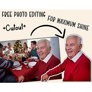 Personalized Photo Magnet - Customized Cutout Magnets Magnetic Photos | Save Your Best Memories