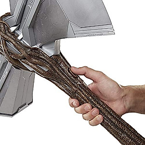 Avengers Marvel Endgame Marvel Legends Stormbreaker Electronic Axe Thor Premium Roleplay Item with Sound FX, for Fans, Collectors, and Adults