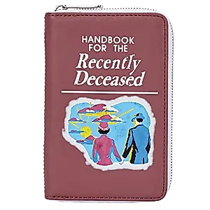 Loungefly Beetlejuice Handbook for the Recently Deceased Faux Leather Wallet