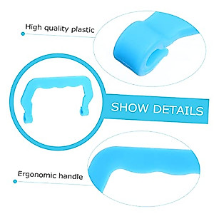 Balacoo 30 pcs cage Handle Plastic cage Lifting Durable Handles for Pet Cage Carrier Rabbit Dog Hard- Sided Carriers Critter Nation Cage Lifting Handle Travel Chinchilla Squirrel