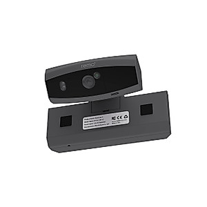 Remo+ DoorCam 3 Over-The-Door Wireless Security Camera System with No Subscription 3-Day Rolling Video Storage, 1080p HD Video, Night Vision, 2-Way Talk, AI with Human Detection & Alexa Compatibility