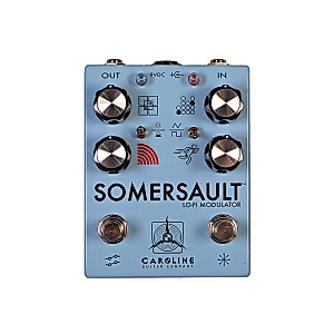 Caroline Guitar Somersault Chorus, Vibrato, Rotary Guitar Pedal Effect