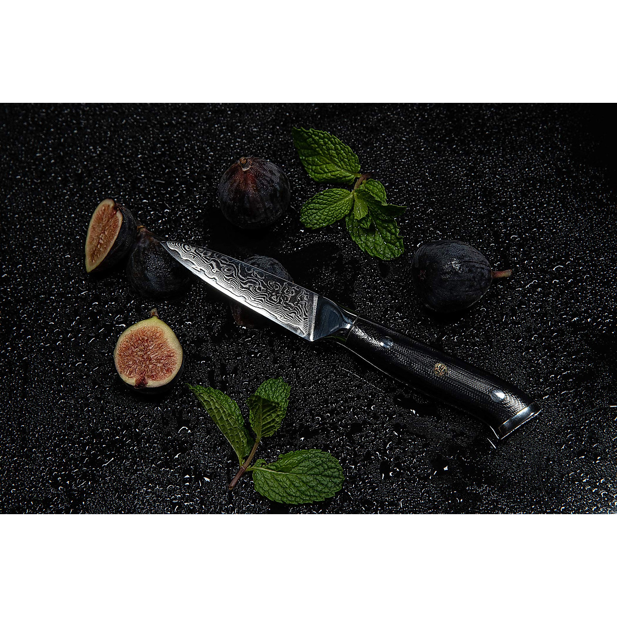 Oxford CHEF Paring Knife- 3.5 Inch - Damascus Japanese- VG10 Super Steel 67 Layer High Carbon Stainless Steel- Razor Sharp, Stain & Corrosion Resistant, Awesome Edge Retention