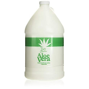 TRIPLE LANOLIN Aloe Vera Lotion,1 Gallon