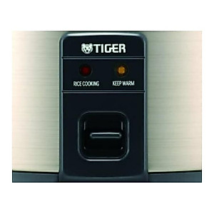 Tiger JNP-S55U 3-Cup Capacity White Rice Cooker with Spatula and Measuring Cup Bundle with Rice Washing Bowl and Bamboo Spoon (3 Items)