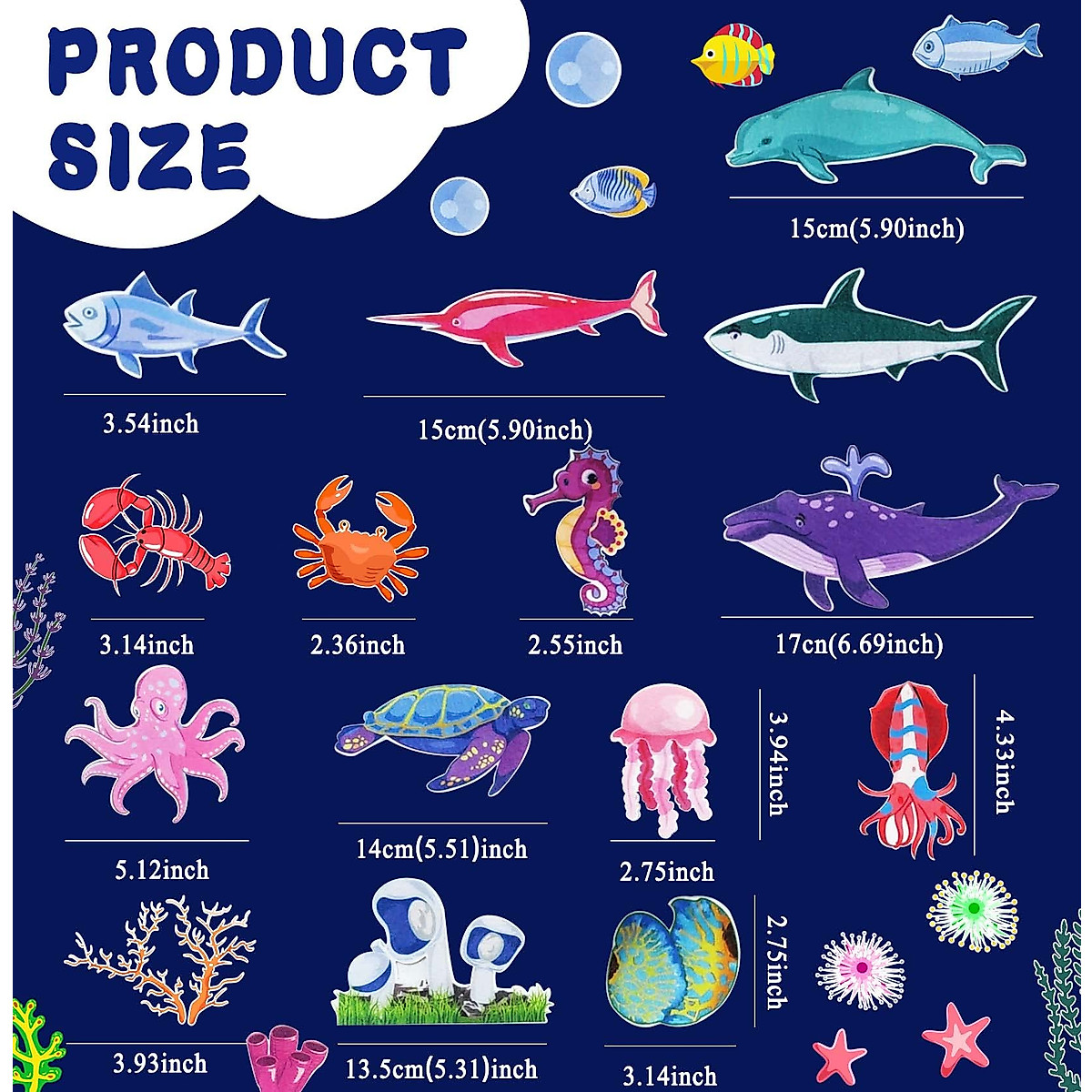 Craftstory Ocean Animals Travel Felt Board for Toddlers Preschool Learning Activities 32 Pieces Sea Sensory Board Toys for Classroom Arts and Crafts