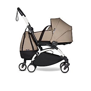 BABYZEN YOYO Bag, Toffee - Provides Additional, Sturdy Storage on The YOYO2 Stroller - Includes Wheel Base & Hooks