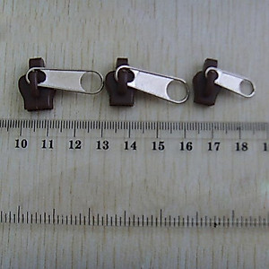 12 Pcs Black Universal Instant Fix Zipper Repair Kit Replacement Zip Slider Teeth Zippers Design Arts, Crafts and Sewing Fasteners