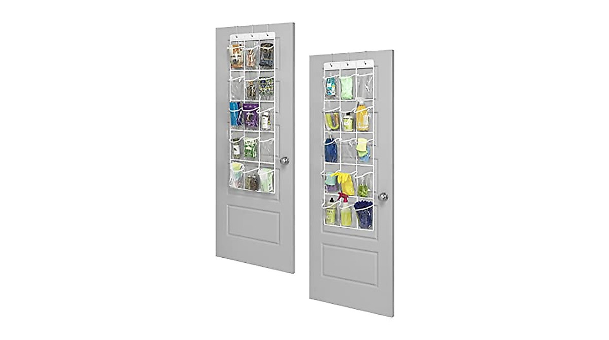 Whitmor Over The Door Organizer - Set of 2 for Easy Storage