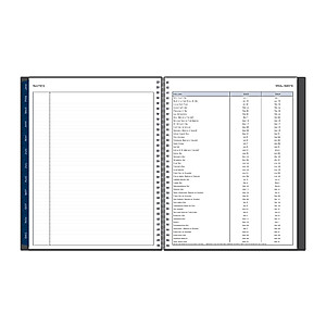 Blue Sky 2023 Weekly and Monthly Planner, January - December, 8.5" x 11", Flexible Cover, Wirebound, Passages (142073)