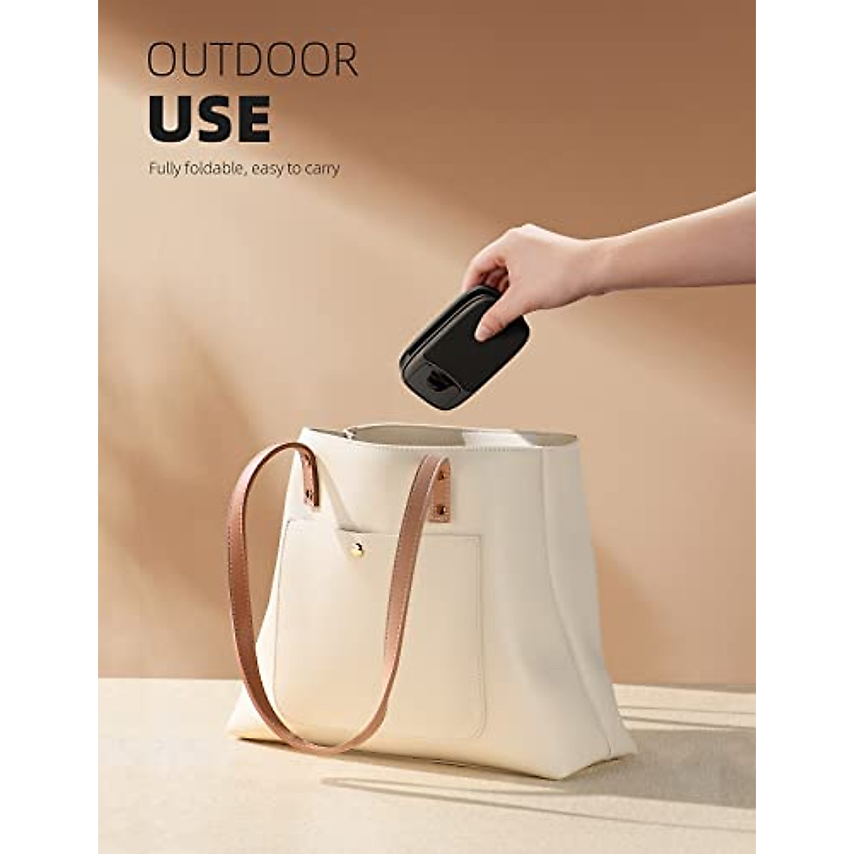 Lamicall Foldable Phone Stand for Desk - Height Adjustable Cell Phone Holder Portable Cellphone Cradle Desktop Dock Compatible with iPhone 13 Pro Max Mini, 12 11 XR X 8 7 6 Plus SE, 4-8'' Smartphone