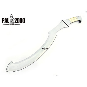 HUN-9986 Handmade D2 Steel Full Tang Machete Knife with Sheath