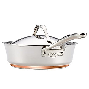 Anolon Stainless Steel & Hard Anodized Aluminum, Cookware Set (11 Piece)