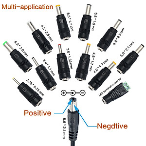PryEU 36W DC Power Supply 24V 1.5A AC Adapter UL Listed Wall Mounted with 12PCS Replacement Tips (for 24-Volt Devices Only)