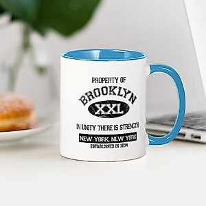 CafePress Property Of Brooklyn Mug Ceramic Coffee Mug, Tea Cup 11 oz