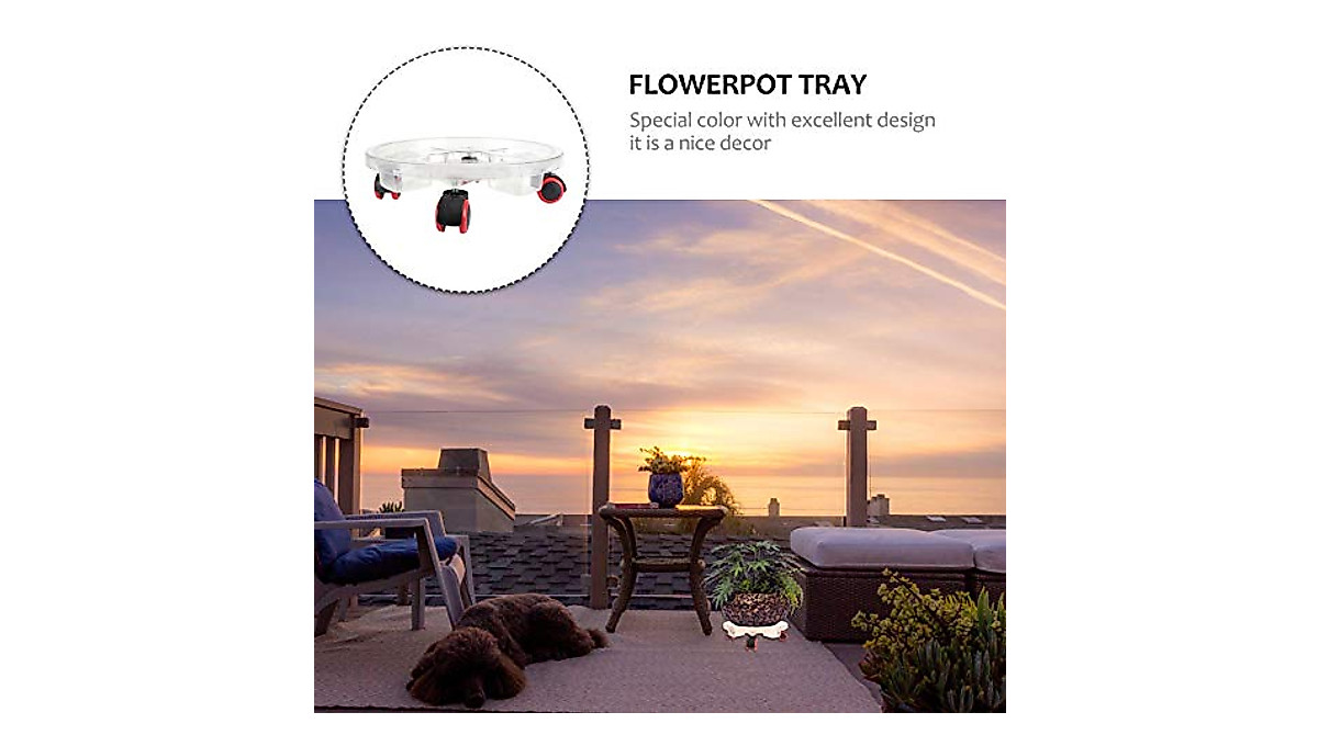 Cabilock Plant Stand on Wheels - Move Your Plants Easily