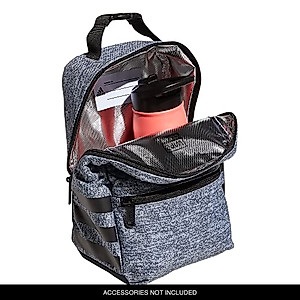 adidas Santiago 2 Insulated Lunch Bag, Jersey Onix Grey/Black, One Size
