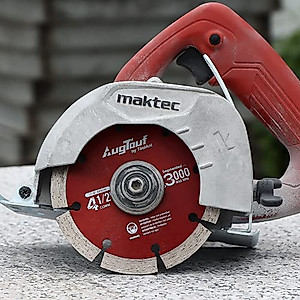 4-1/2" Diamond Blade, Segmented Diamond Saw Blade for Porcelain, Tile, Brick, Granite and Concrete (4.5"-3pcs)