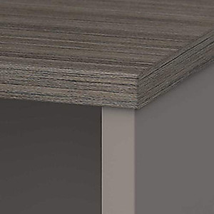 Bush Furniture Commerce 60W Office Desk with 2 Drawer Lateral File Cabinet and Bookcase