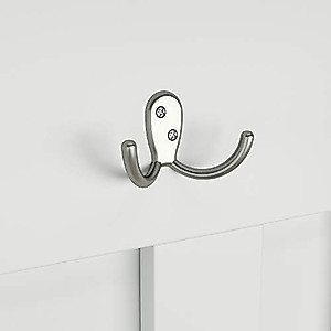 Bush Furniture Salinas Hall Tree with Shoe Storage Bench, Pure White and Shiplap Gray