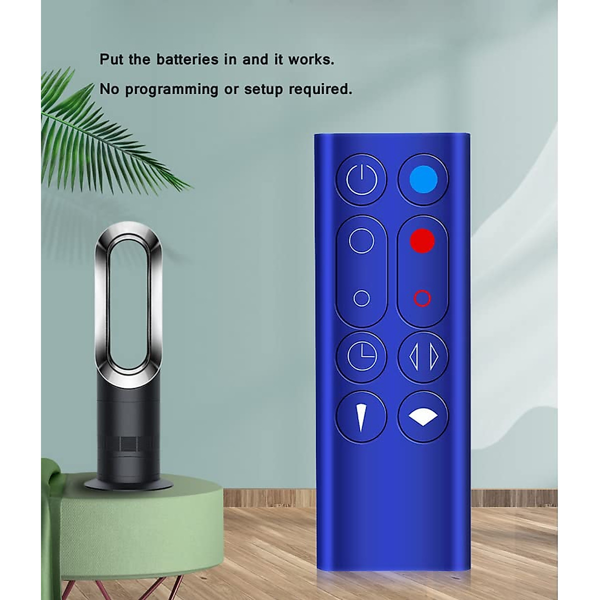 Replacement Remote Control for Dyson HP01 HP00 Heat/Cool Hot Pure Air Purifier Heater Tower Fan